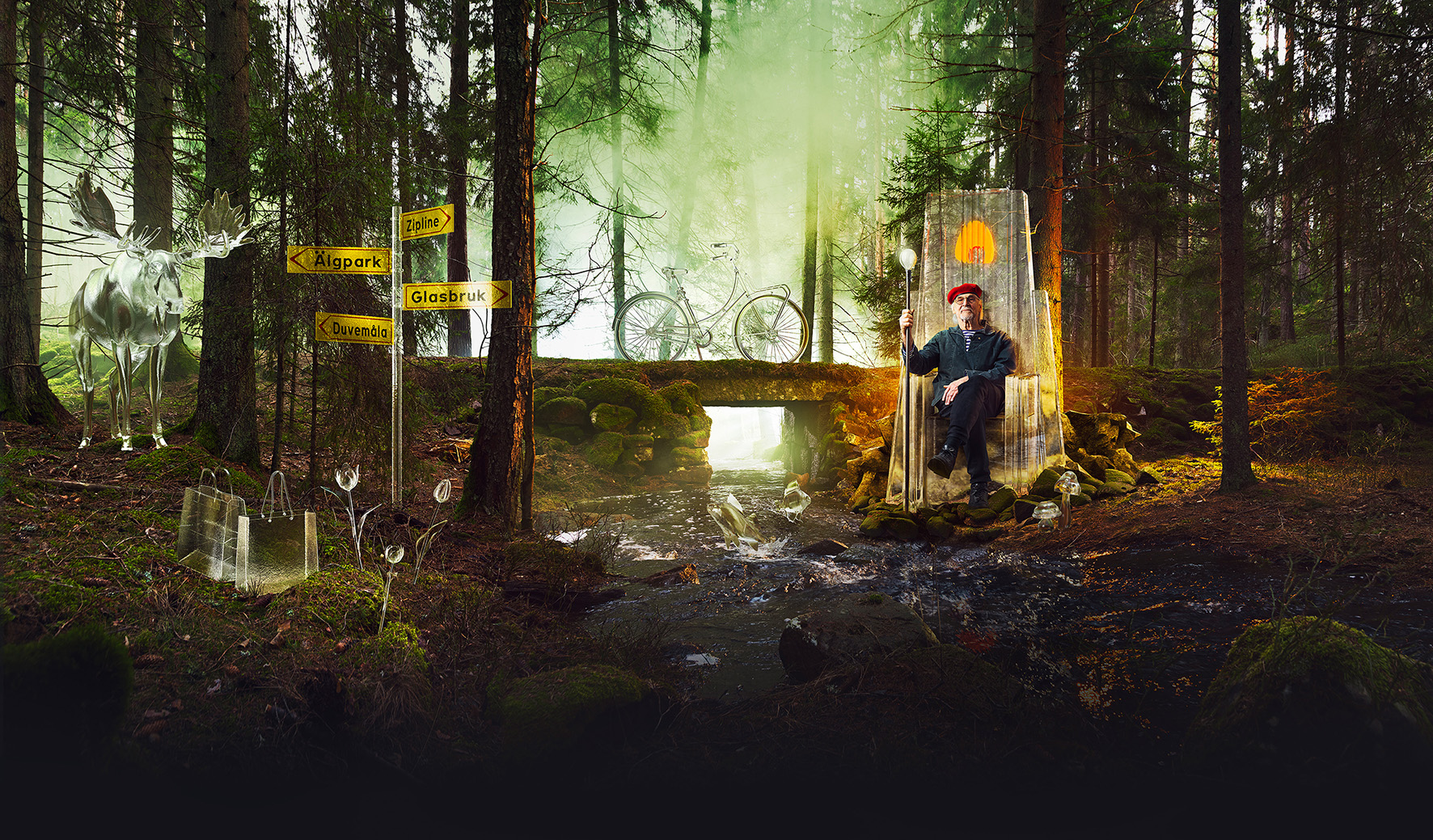 Destination Glasriket - En fantastisk värld av glas | Destination - Kosta